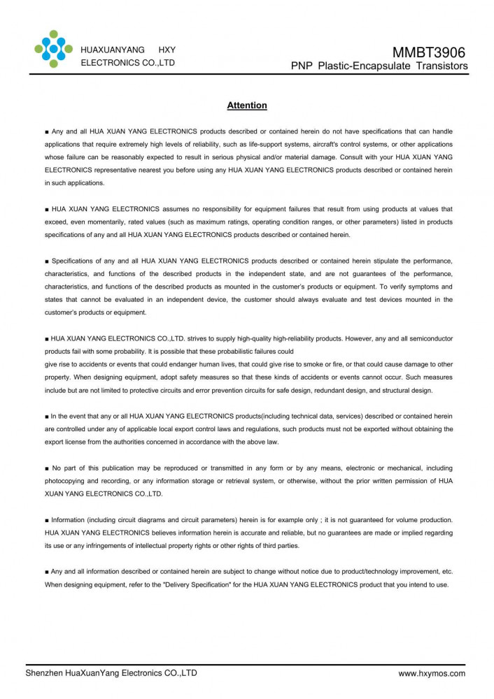 MMBT3906 datasheet page 5
