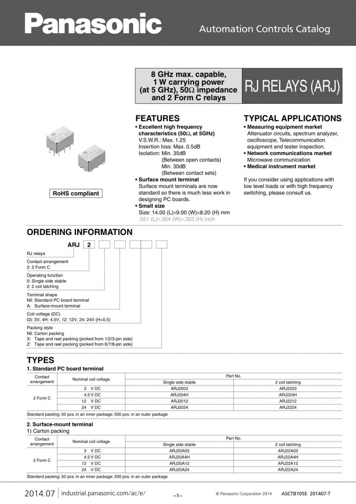 ARJ2003 technical document page 1