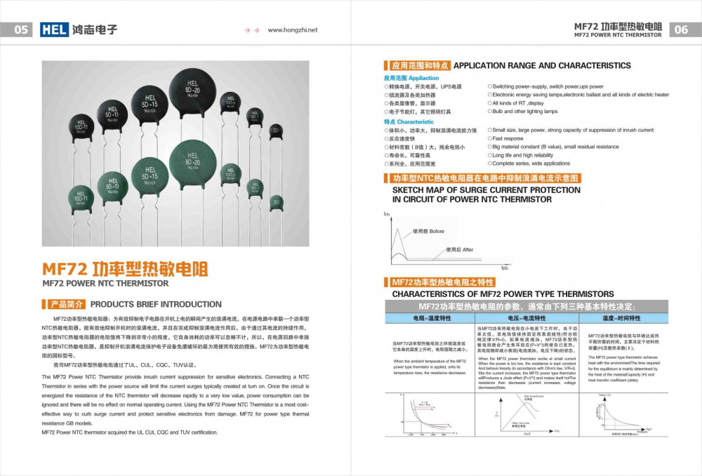 Hongzhi Elec NTC datasheet page 5