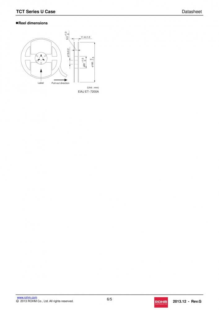 ROHM TCT series document page 6