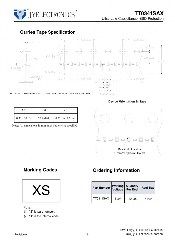TT0341SAX datasheet page 6