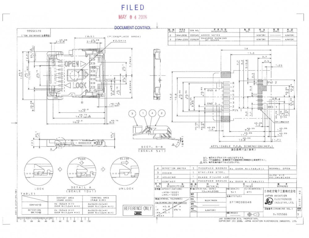 ST1W008S4BR1500 technical document page
