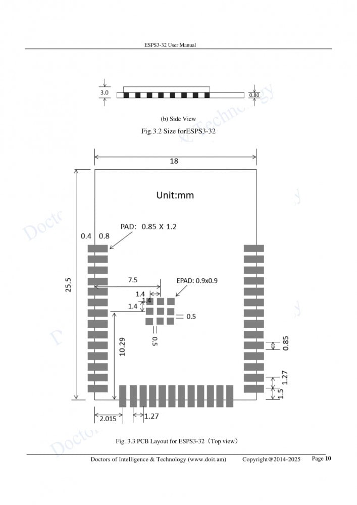 ESPS3-32 datasheet page 10