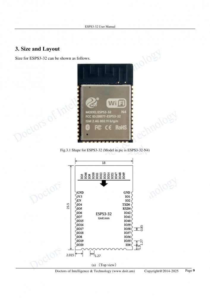 ESPS3-32 datasheet page 9