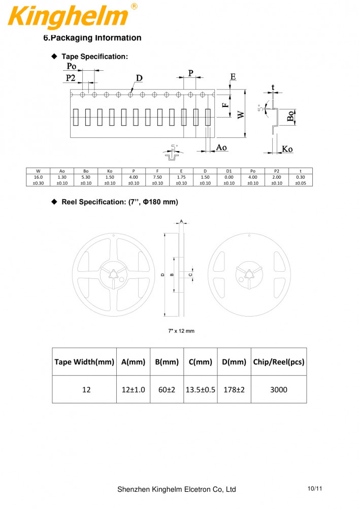 KH-5020D245M0X datasheet page 10