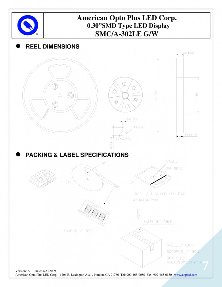 SMC302LE datasheet page 7