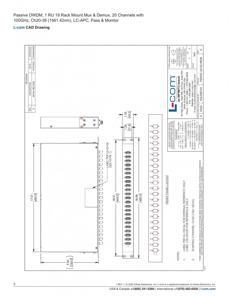 PDW3C-20120-NN36 technical document page 3