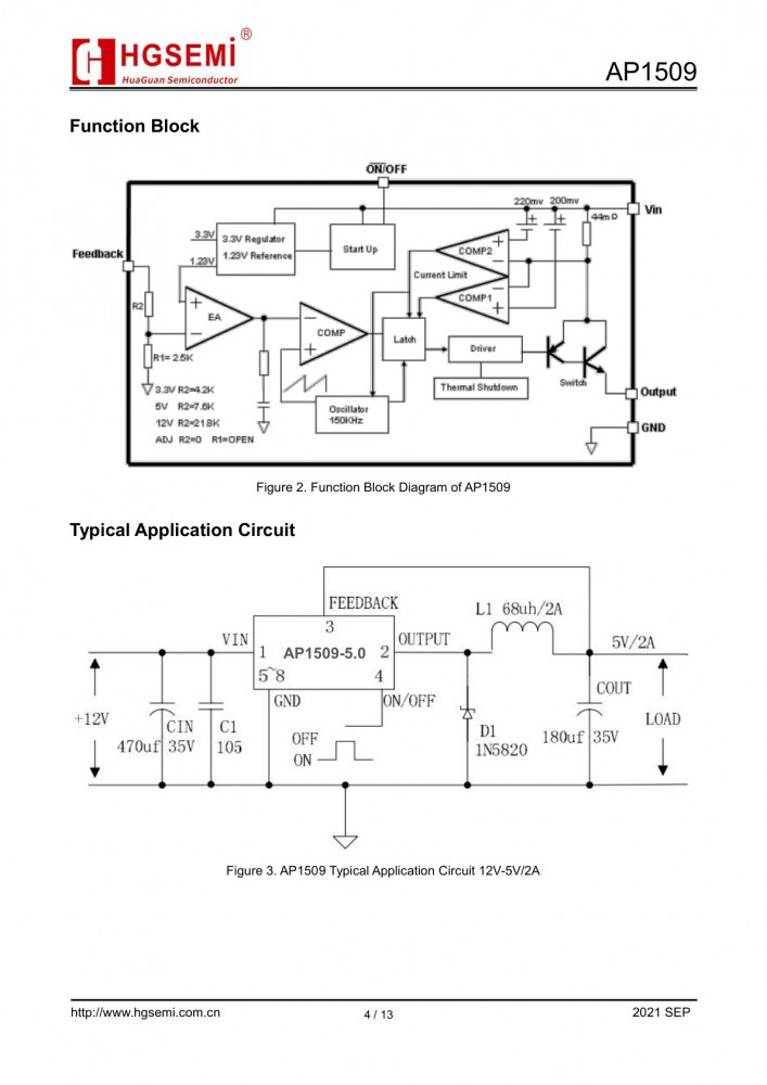AP1509 datasheet page 4