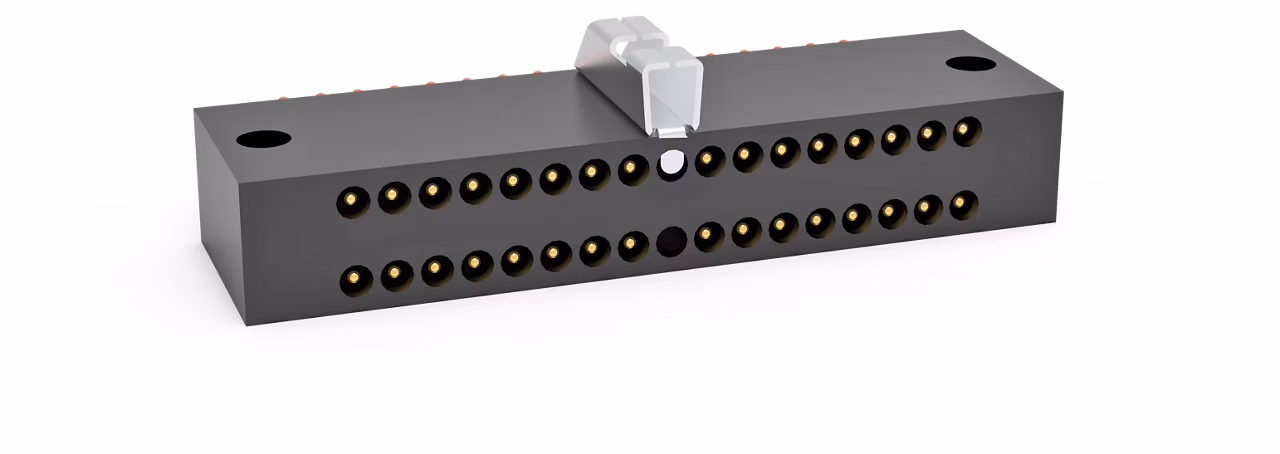 AirBorn AirStrip Board Mount Plug, Right Angle, Dual Row, 0.050