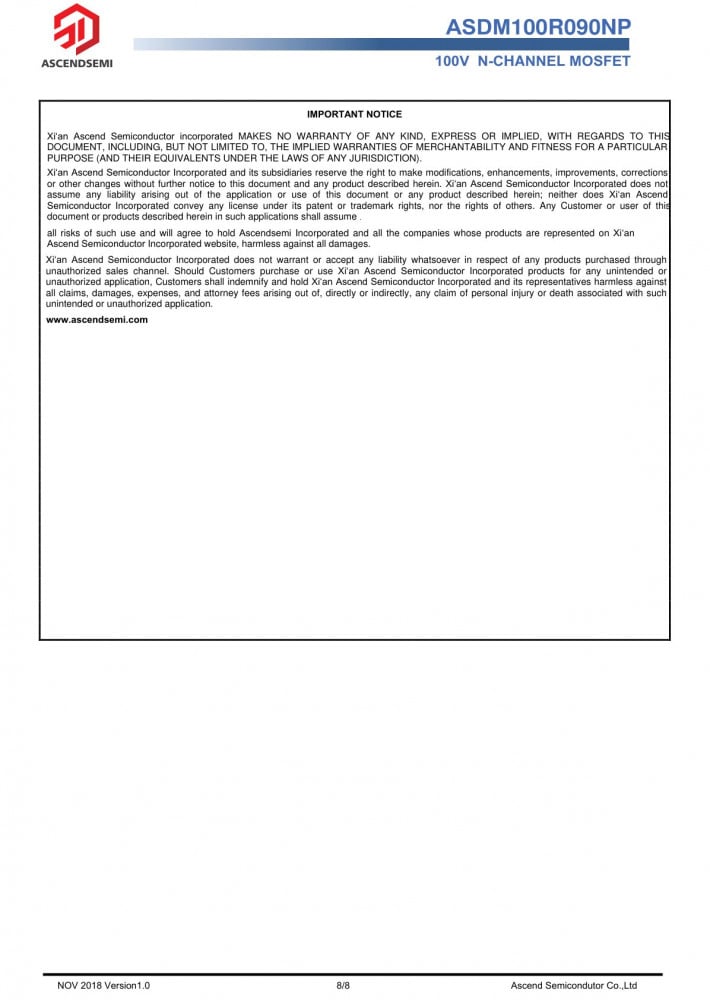 ASDM100R090NP-T datasheet page 8