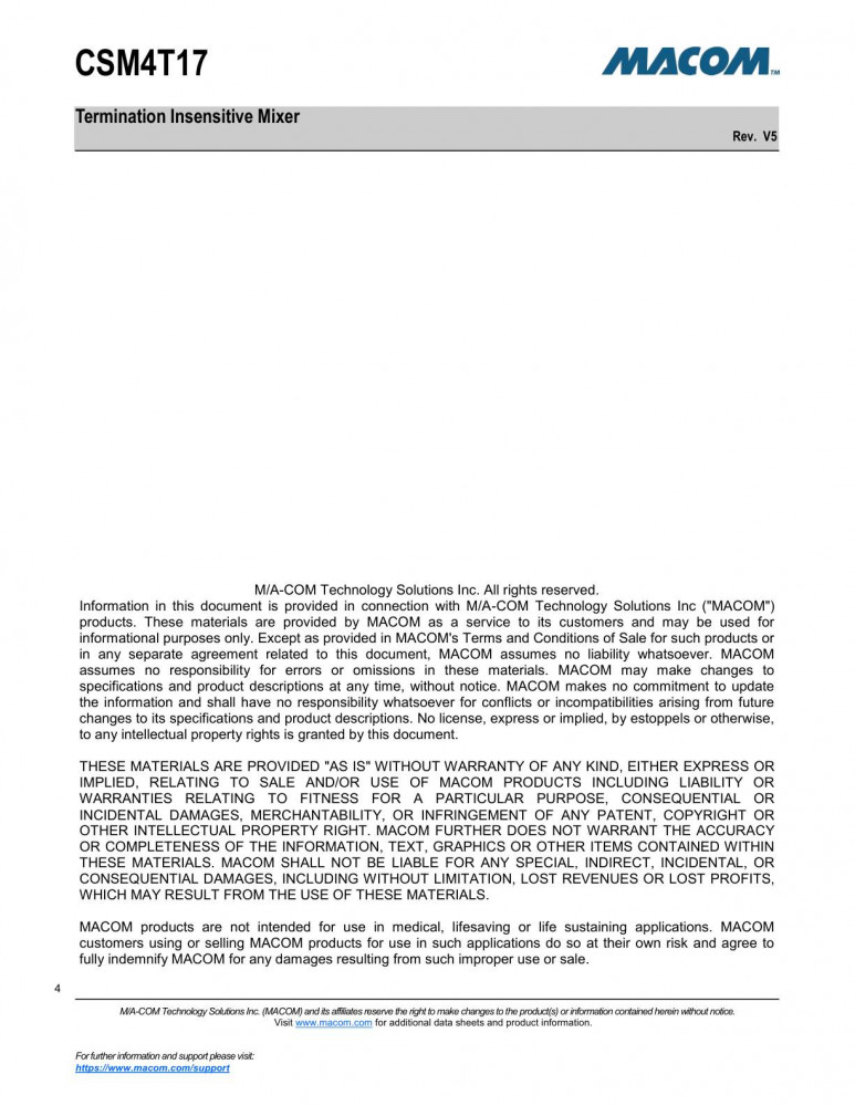 CSM4T17 datasheet page 4