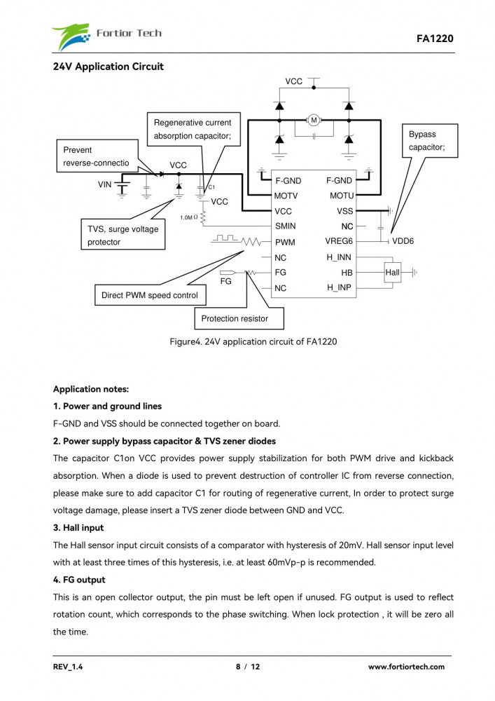 FA1220H datasheet page 8