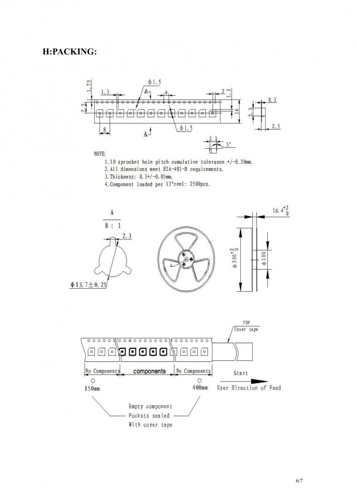 GSC5025YA-12R4000 specification page 6