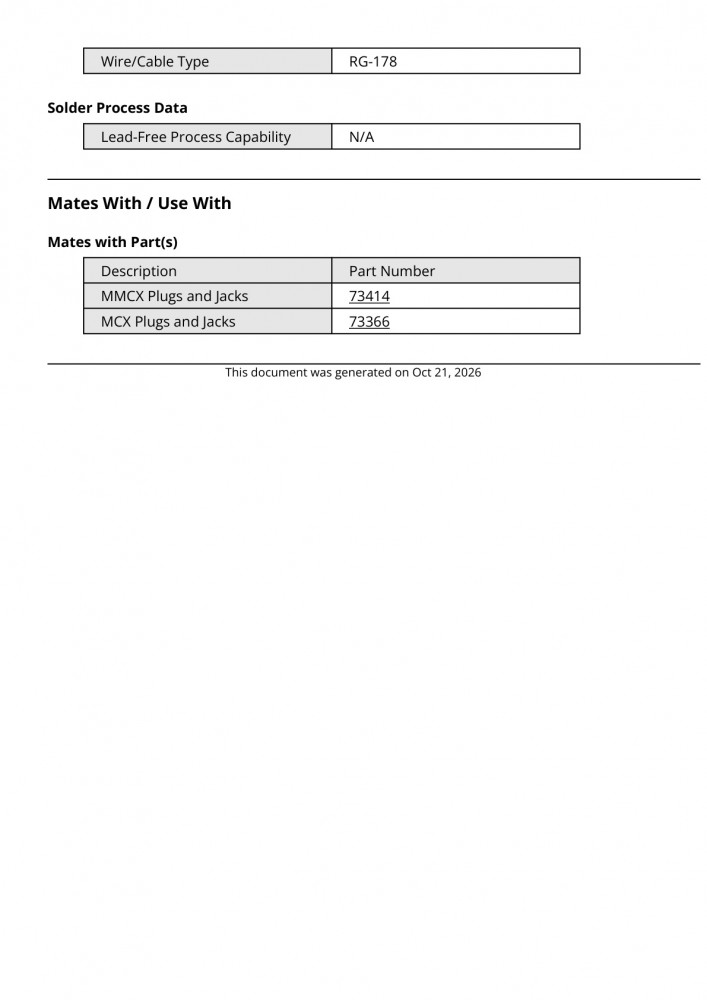 MOLEX 897613970 product drawing, page 3