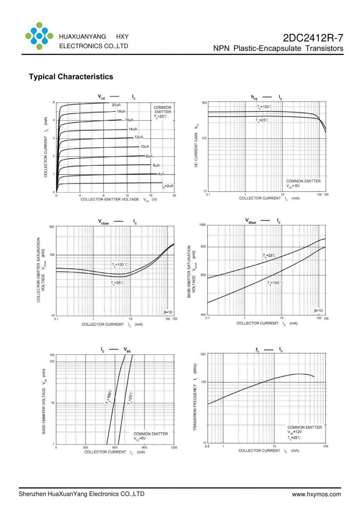 2DC2412R-7-HXY datasheet page 2