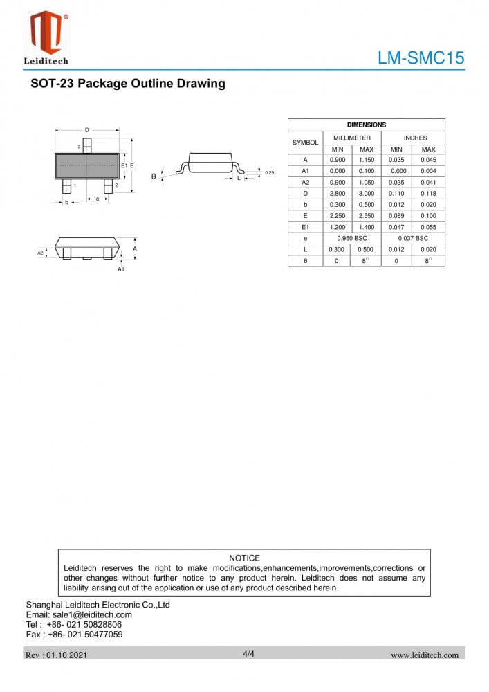 LM-SMC15 datasheet page 4