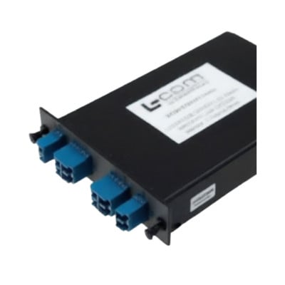 L-com PCW1R-01355-NN4N Fiber Optic Switch, Multiplexer, and Demultiplexer Chip