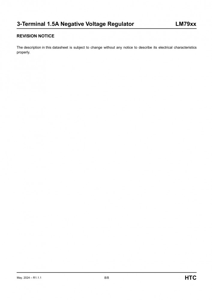 LM7912T datasheet page 8