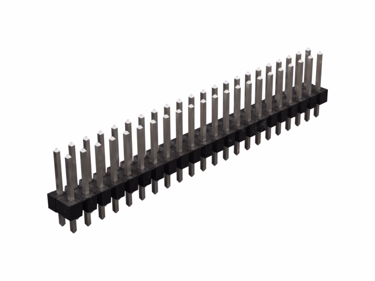 C-Grid Header, 2.54mm Pitch, Through Hole, Dual Row, Vertical, 44 Circuits, 2.54µm Tin (Sn) Plating, Tray Packaging, Lead-Free for sale