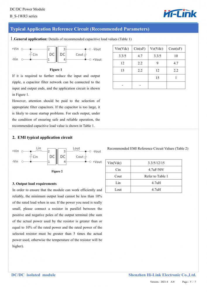 B1212S-1WR3 datasheet page 5