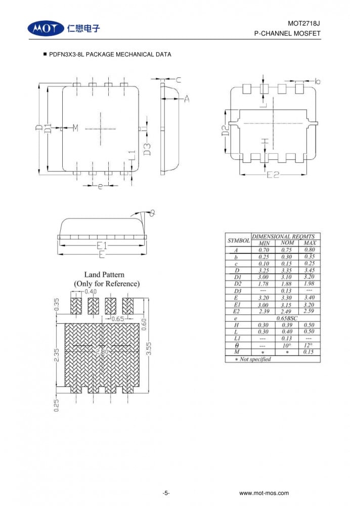 MOT2718J datasheet page 5