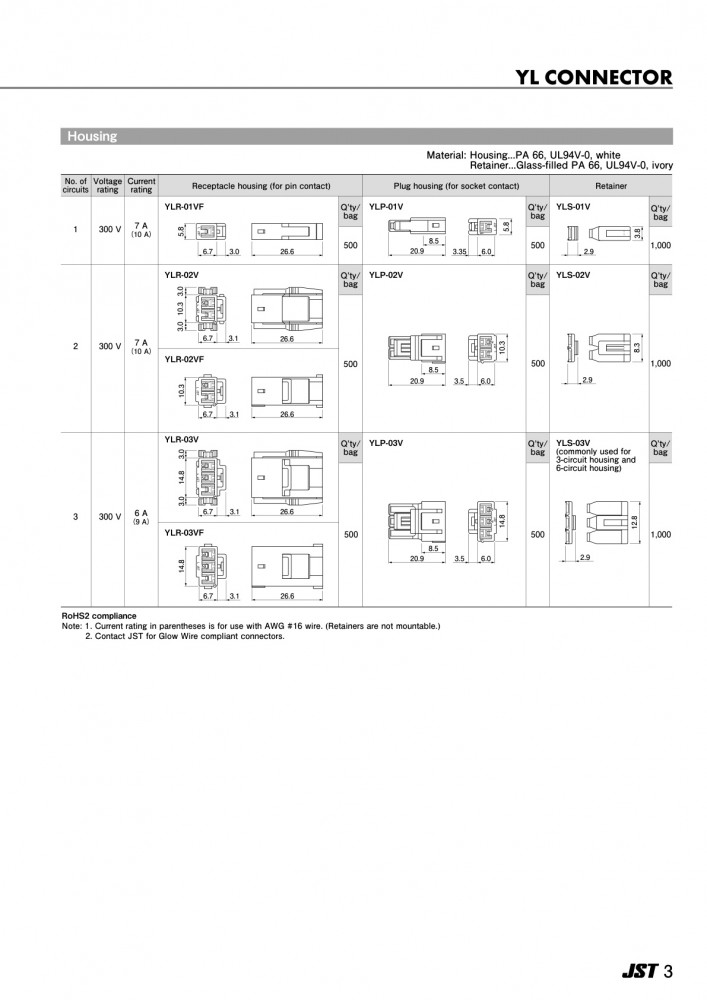 JST ASYFSYF16K305 technical document page 3