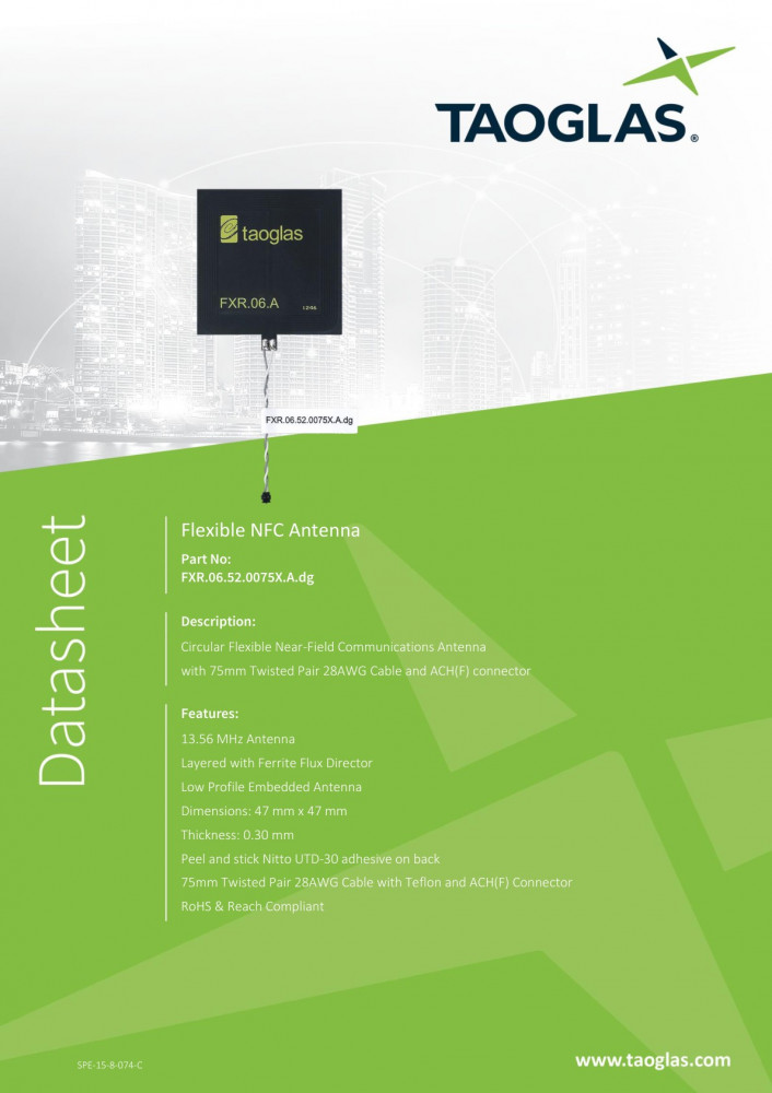 FXR.06.52.0075X.A.DG datasheet page 1
