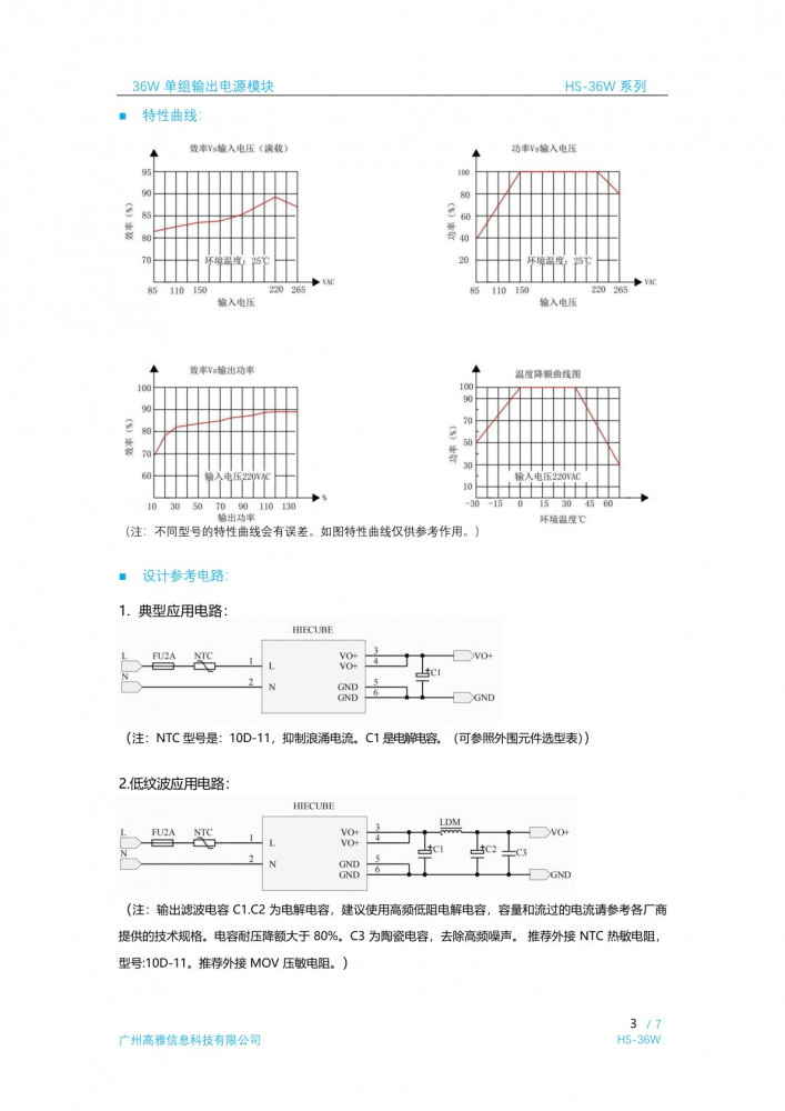 HS12P36SR datasheet page 3