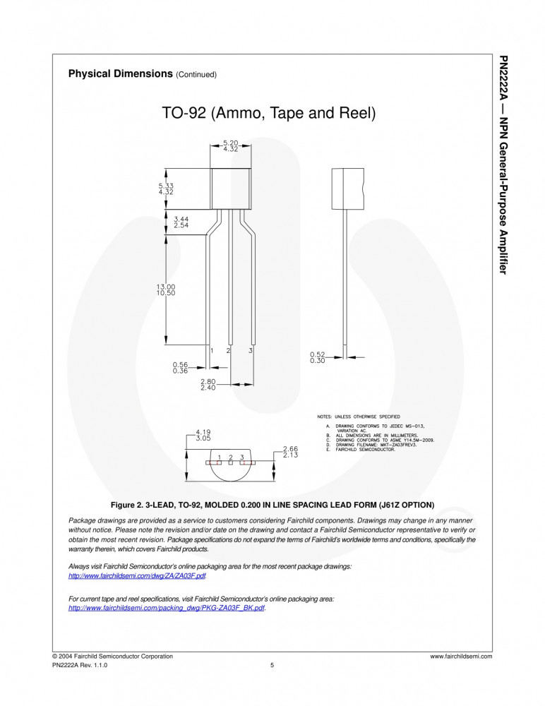 PN2222A datasheet page 6