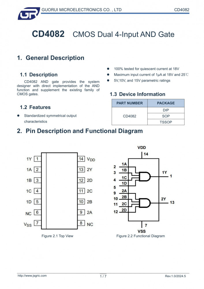 CD4082 document page 1