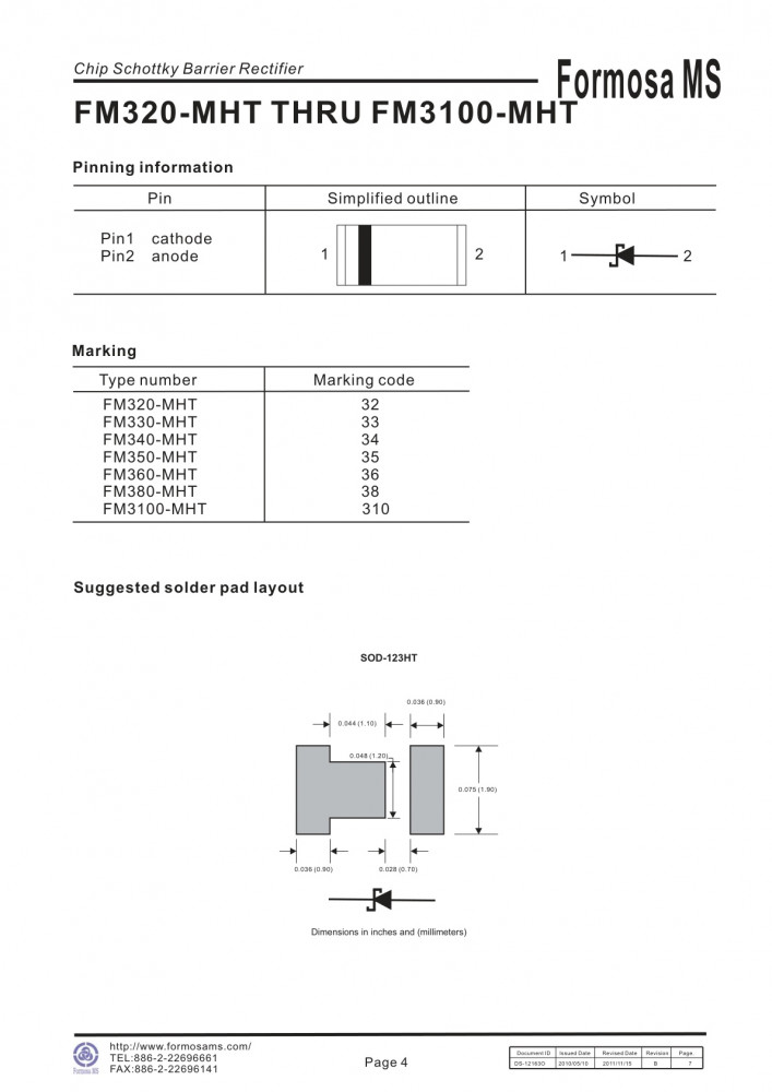 FM3100-MHT datasheet page 4