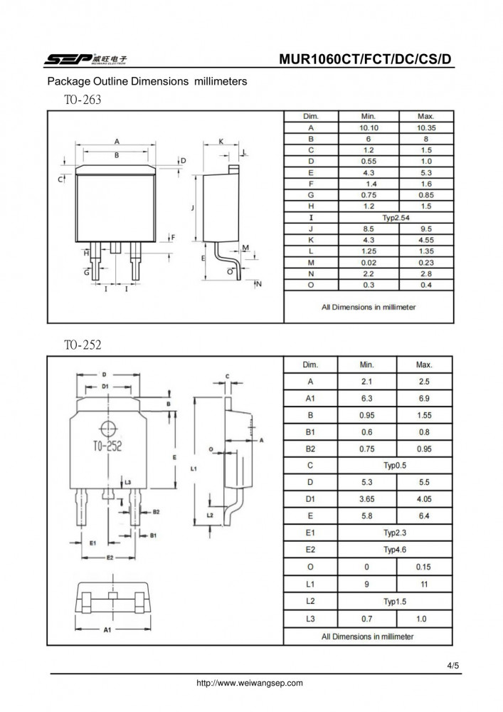 MUR1060FCT datasheet page 4