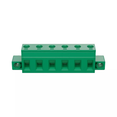 7.62mm Pitch Eurostyle Horizontal Plug, with Retention Screws, 6 Circuits for sale