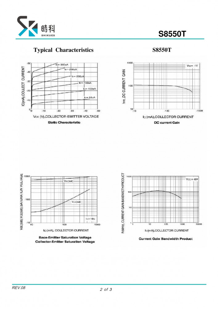 S8550T datasheet page 2