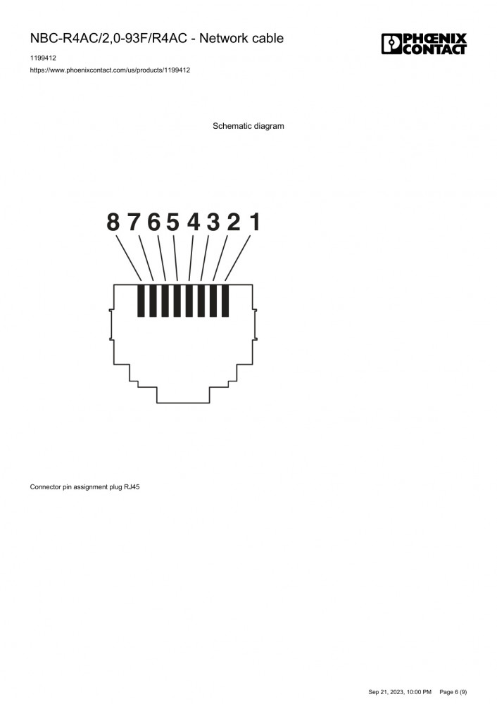 Phoenix Contact 1199412 technical document page 6