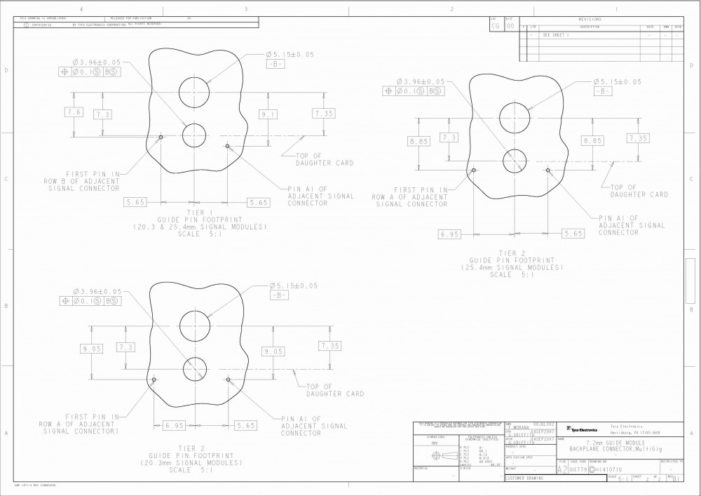 TE Connectivity 1-1410710-1 technical drawing page 2