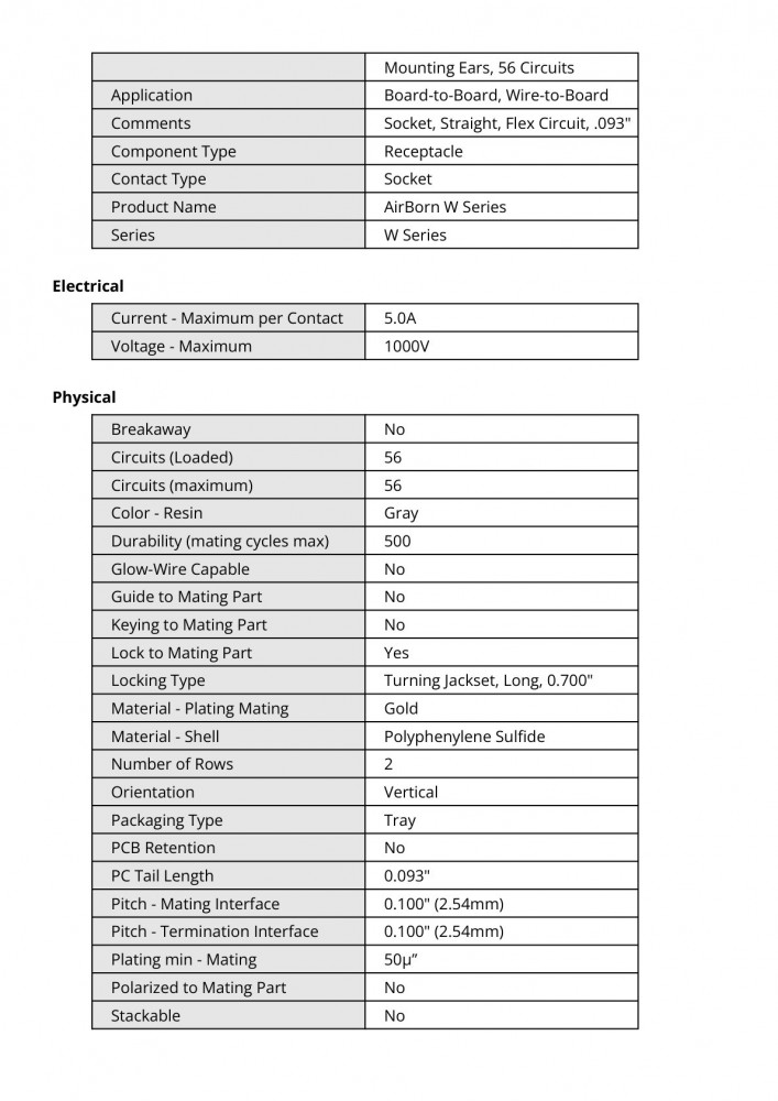 WTAX56SAF6JTL technical document image 2