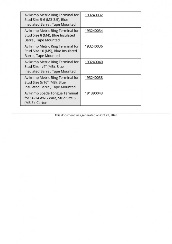 Product document preview, page 8