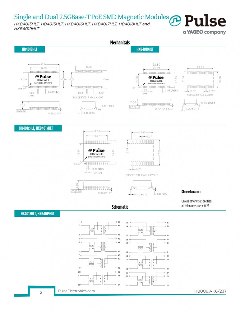 Pulse technical document page 2