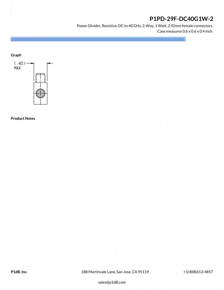P1PD-29F-DC40G1W-2 technical document image, page 2