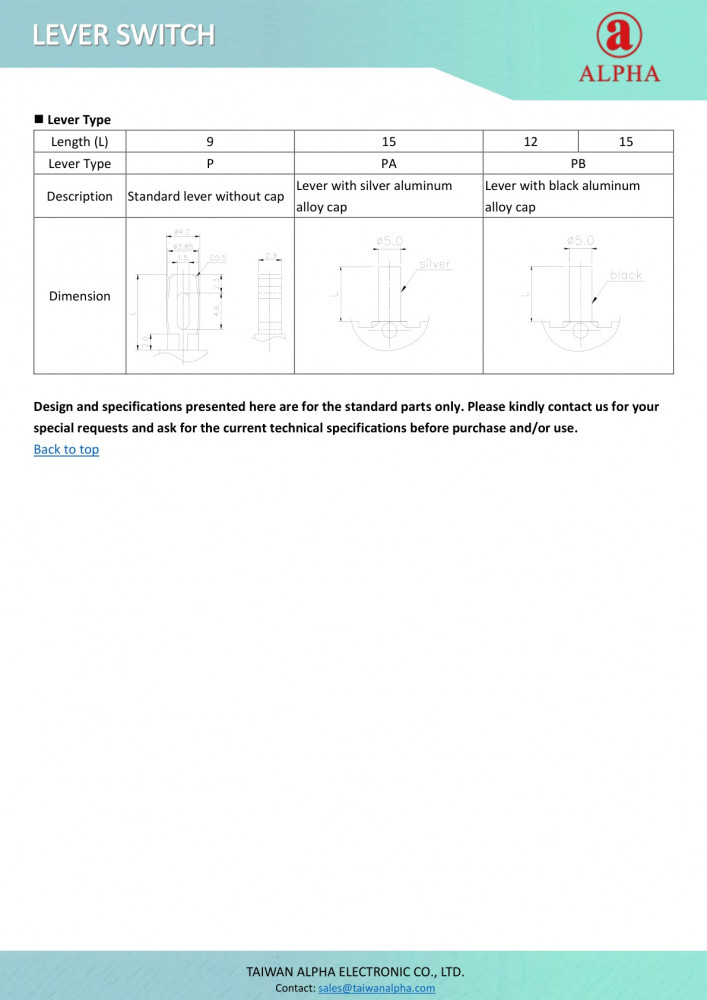 SL10050F technical document page 3