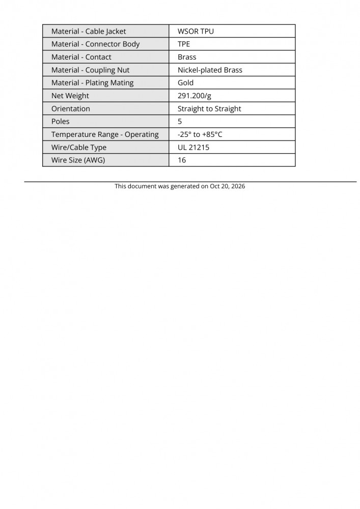 MOLEX product drawing, page 3