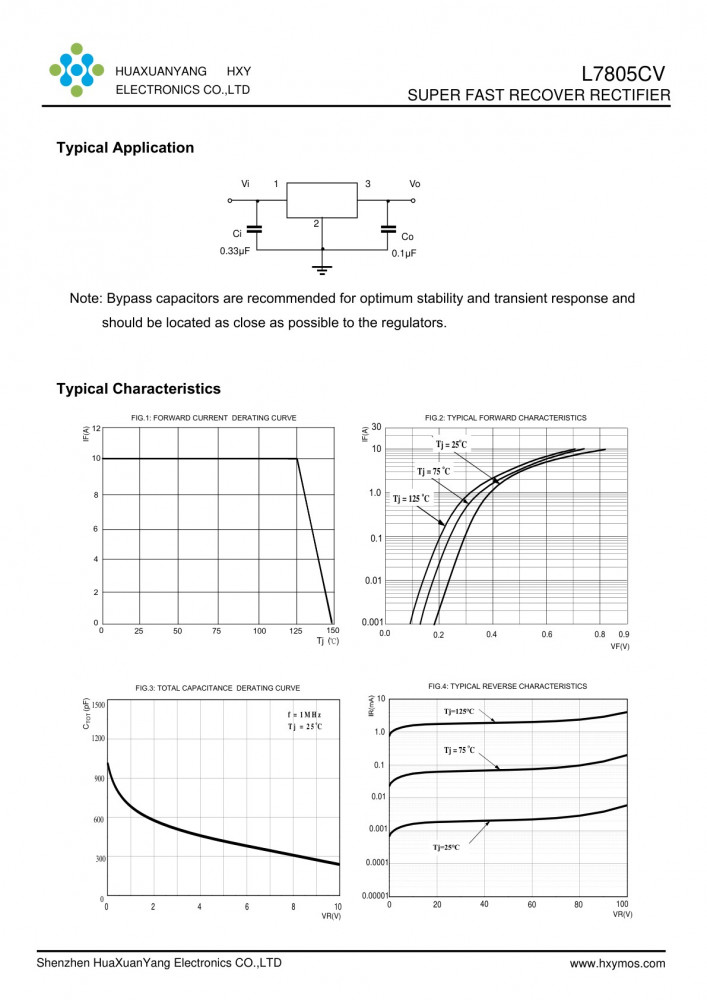 L7805CV-HXY datasheet page 2