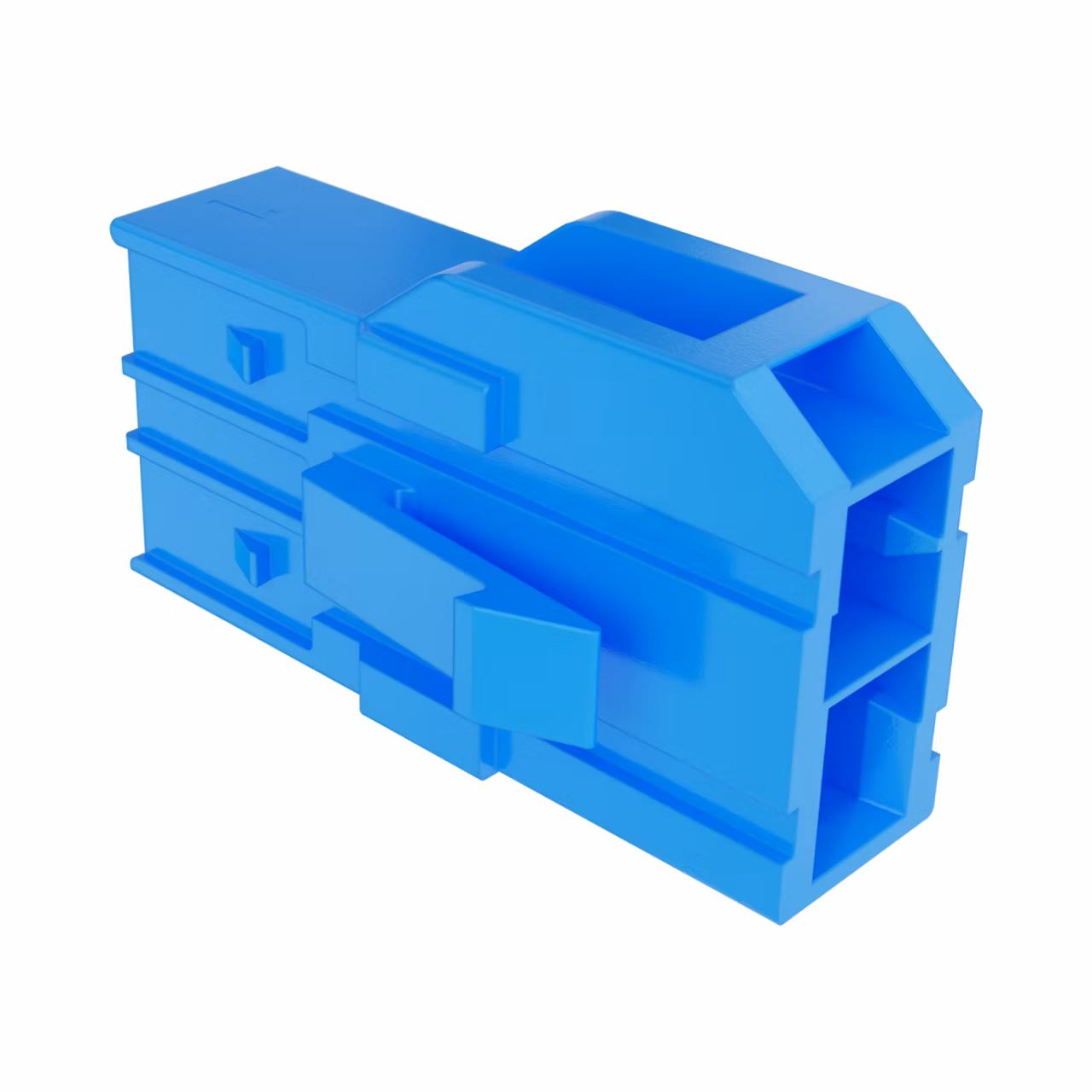 CP-6.5 Plug Housing, 6.50mm Pitch, Dual Row, 2 Circuits, Blue for sale