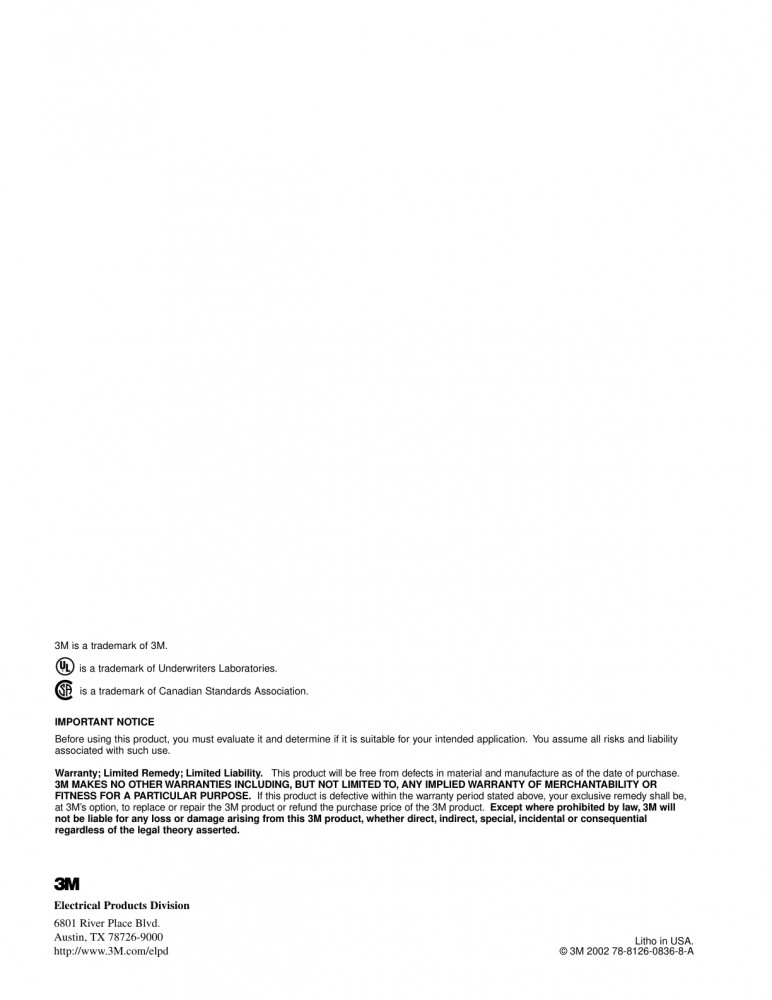 3M 94733 datasheet page 4