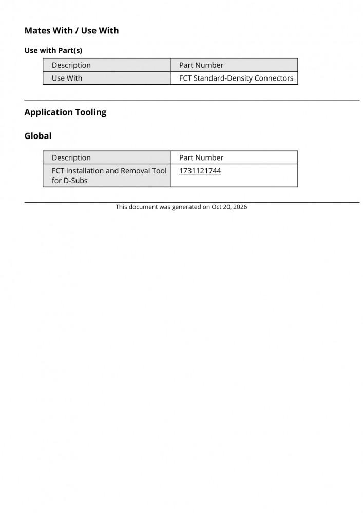 MOLEX 1731121029 technical document page 3