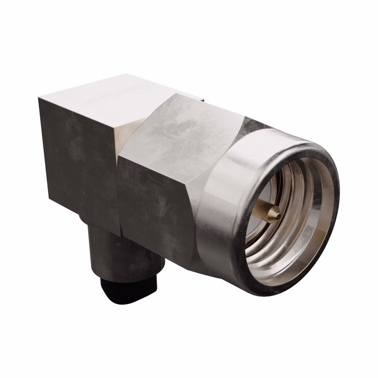 SMA Plug, Right-Angle, Solder, RG-402 (.141