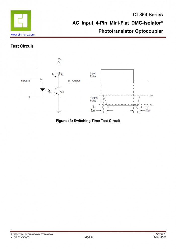 CT354 datasheet page 6