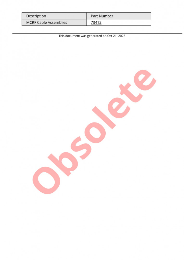 Technical document image 3 for MOLEX 731160191