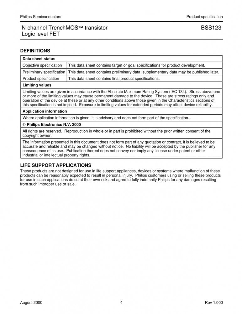 BSS123 datasheet page 5